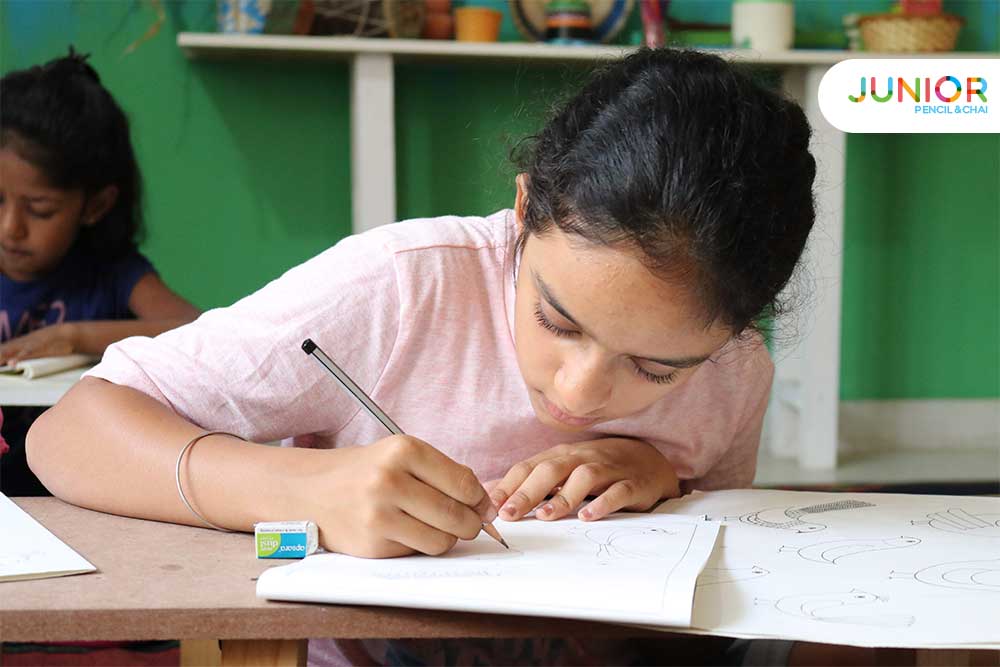 Junior Pencil And Chai - The best art school for kids in Bangalore!