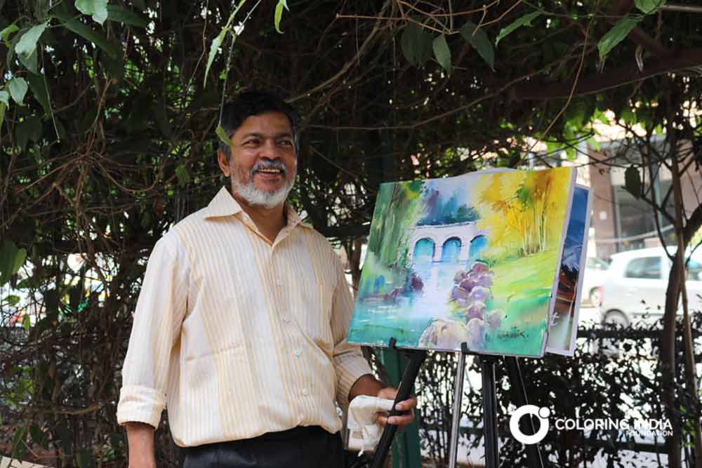 Milind Mulick | Fine Artist | Coloring India Foundation